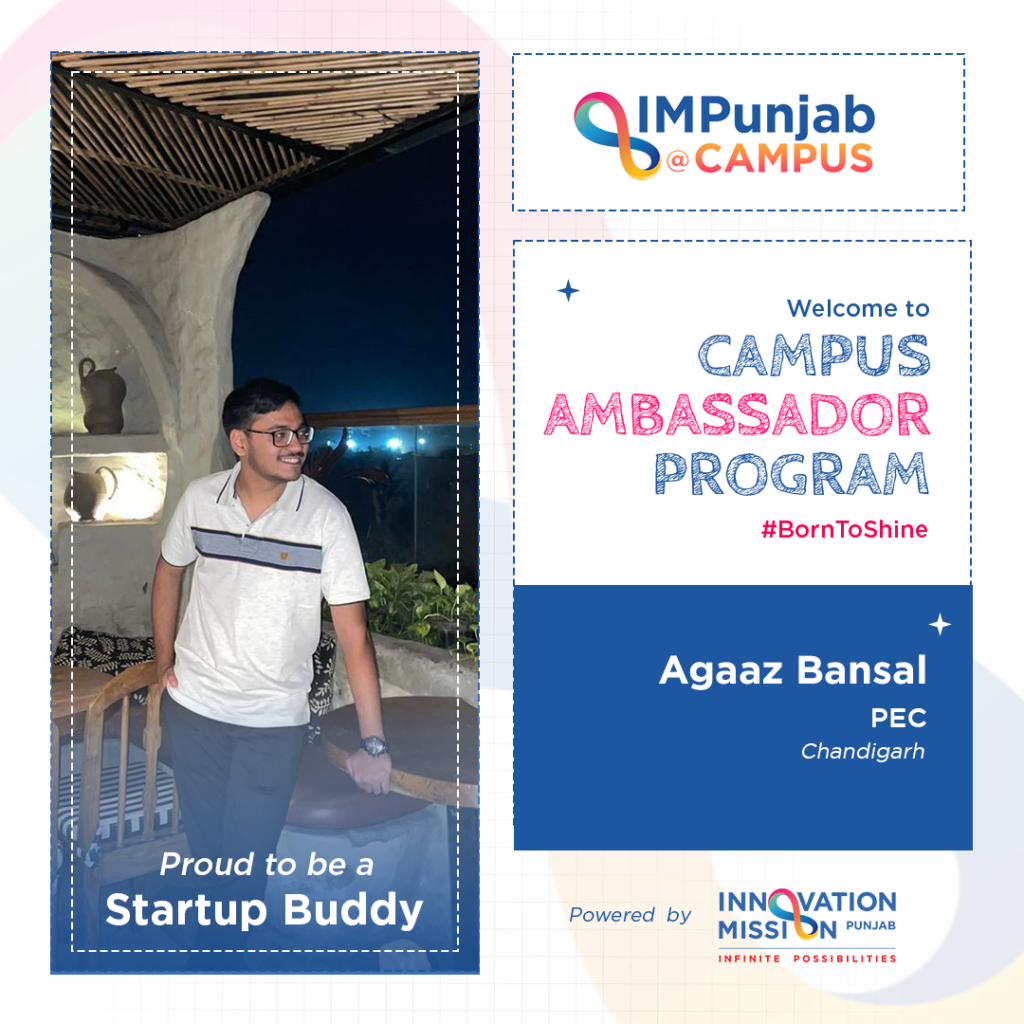 Agaaz Bansal - Innovation Mission Punjab